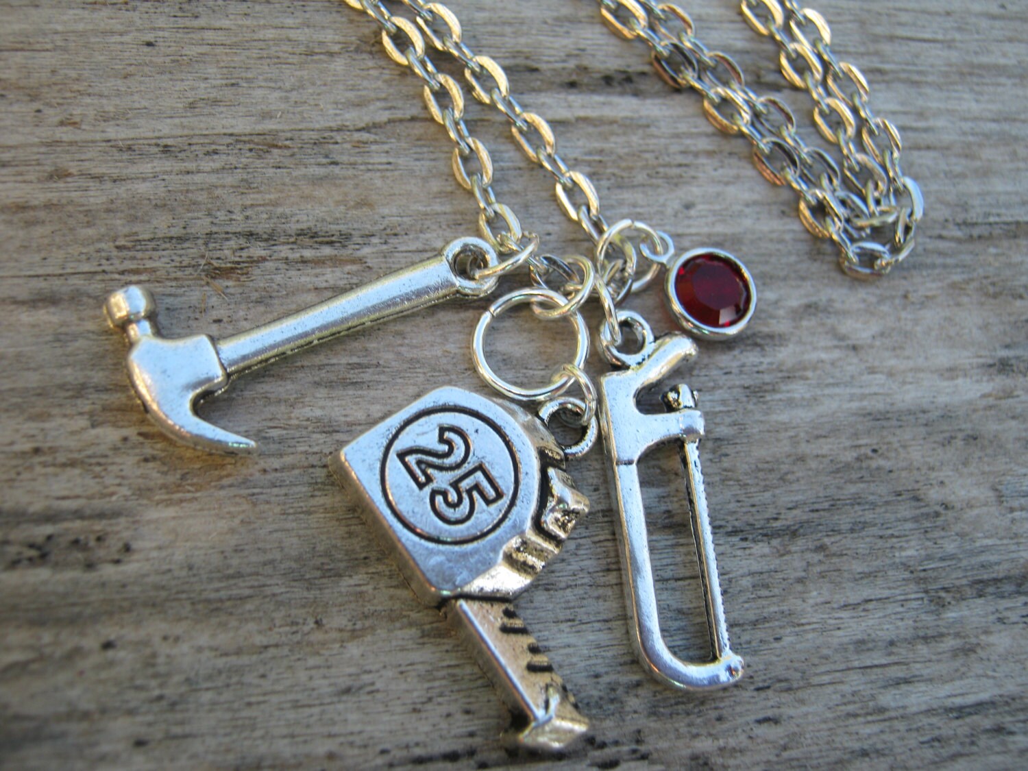 Construction Worker Necklace, Handyman Handywoman Jewelry, Woodworker ...