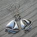 Sailboat Earrings, Sailing Earrings, Personalized Nautical Earrings ...