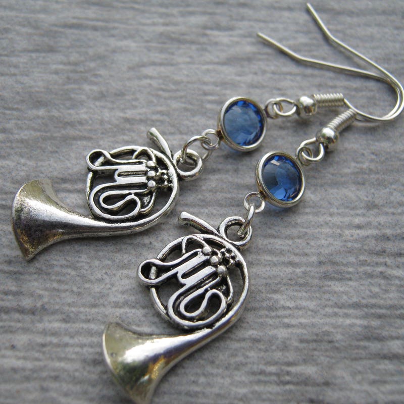 Brass Instrument Earrings - Etsy
