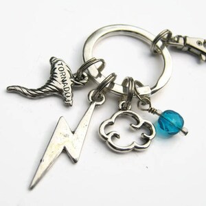 Storm Chaser Keychain, Meteorologist Zipper Pull, Tornado Personalized ...