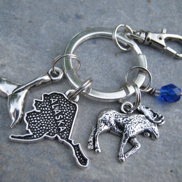 Alaska Keychain - Etsy
