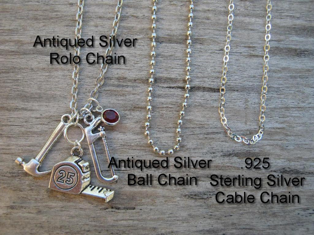 Construction Worker Necklace, Handyman Handywoman Jewelry, Woodworker ...