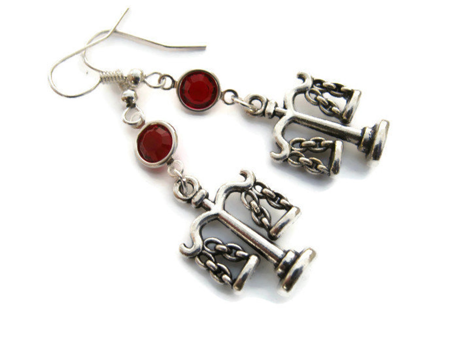 Law Scales Birthstone Earrings Personalized Lawyer Earrings - Etsy