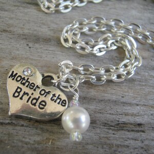 Mother of the Bride Necklace, Mother of the Bride Jewelry, Personalized ...