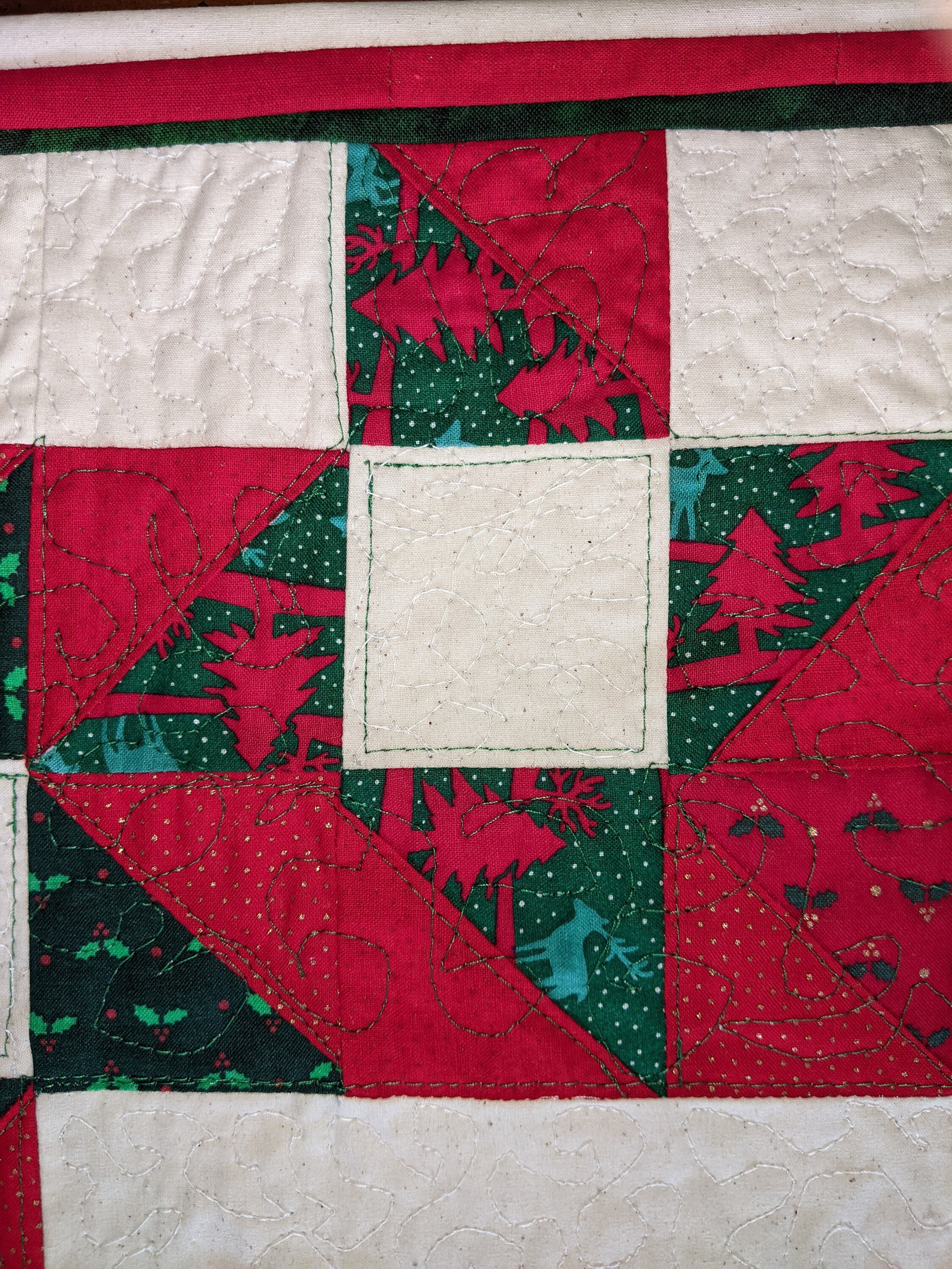 Friendship Star Wreath Christmas Table Topper - Etsy