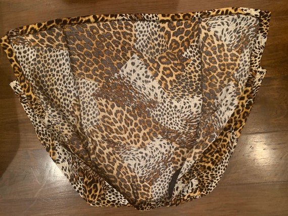 80s Animal Print cheetah power blazer Jacket Dress XS… - Gem 80s Animal Print cheetah power blazer Jacket Dress XS… - Gem