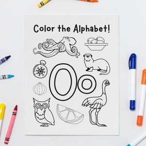 Alphabet Coloring Pages | Vowels AEIOU Only | Color the Alphabet ...