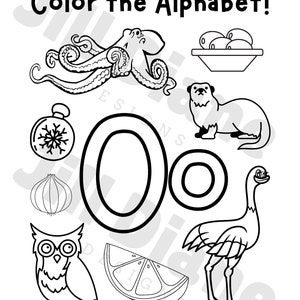 Alphabet Coloring Pages | Vowels AEIOU Only | Color the Alphabet ...