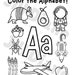 Alphabet Coloring Pages | Vowels AEIOU Only | Color the Alphabet ...