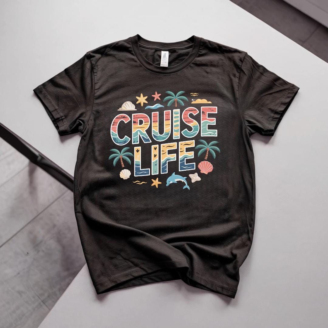Family Cruise Life 2026 Shirt, Matching Vacation Crew Tee - Etsy