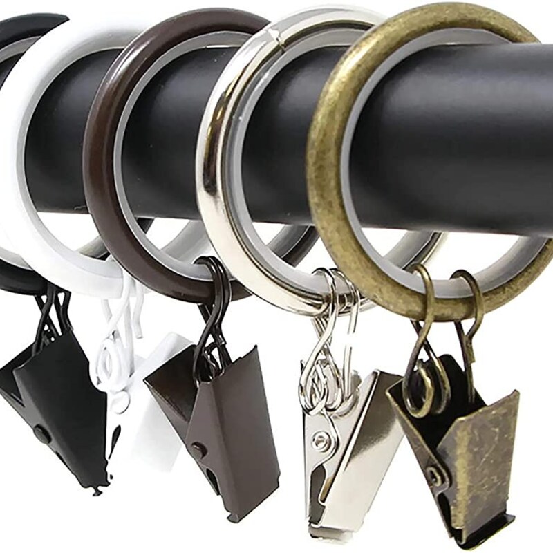 Curtain Rod Rings - Etsy