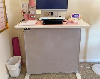 Standing Desk Privacy Curtain - Etsy