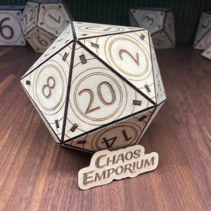 Giant D20 - Etsy