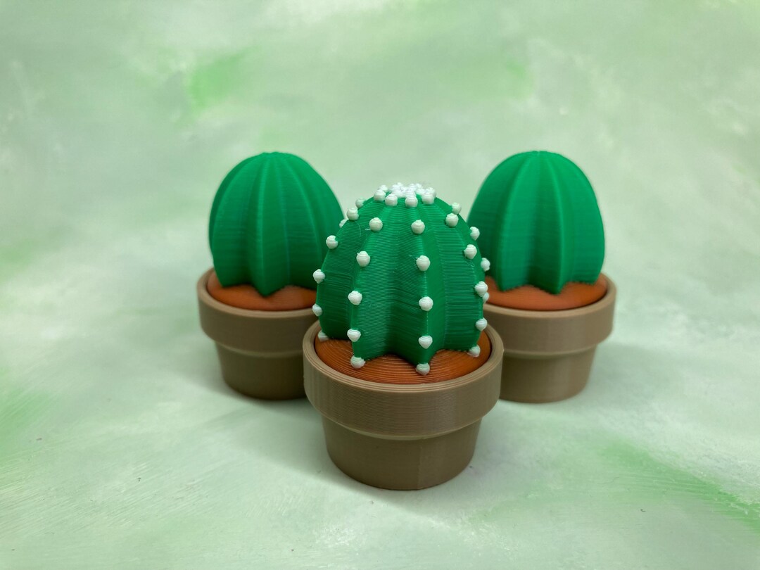 Cactus Fidget Clicker, OG COLOR Made With Real Keyboard Switches, 3D ...