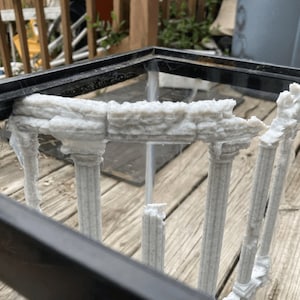 3D Printed Aquarium Decor, 3D Print Aquarium Filter- Column Baffles ...