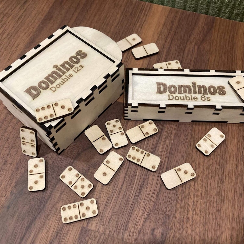 Miniature Set of Dominoes - Etsy