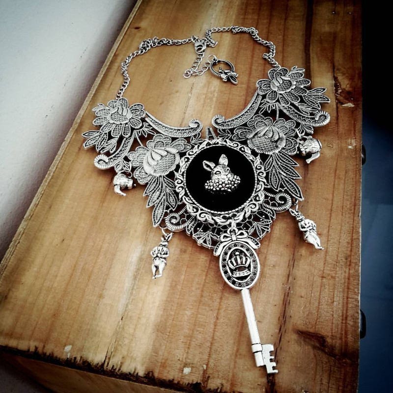 Silver Jewels ”alice - Etsy
