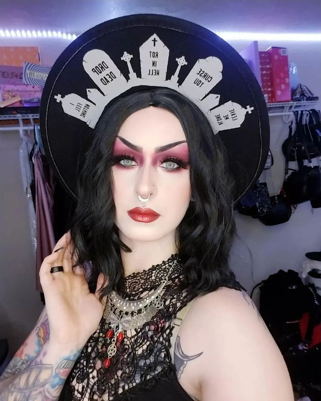 666 Bat 666 Silver Tribal Necklace - Etsy UK