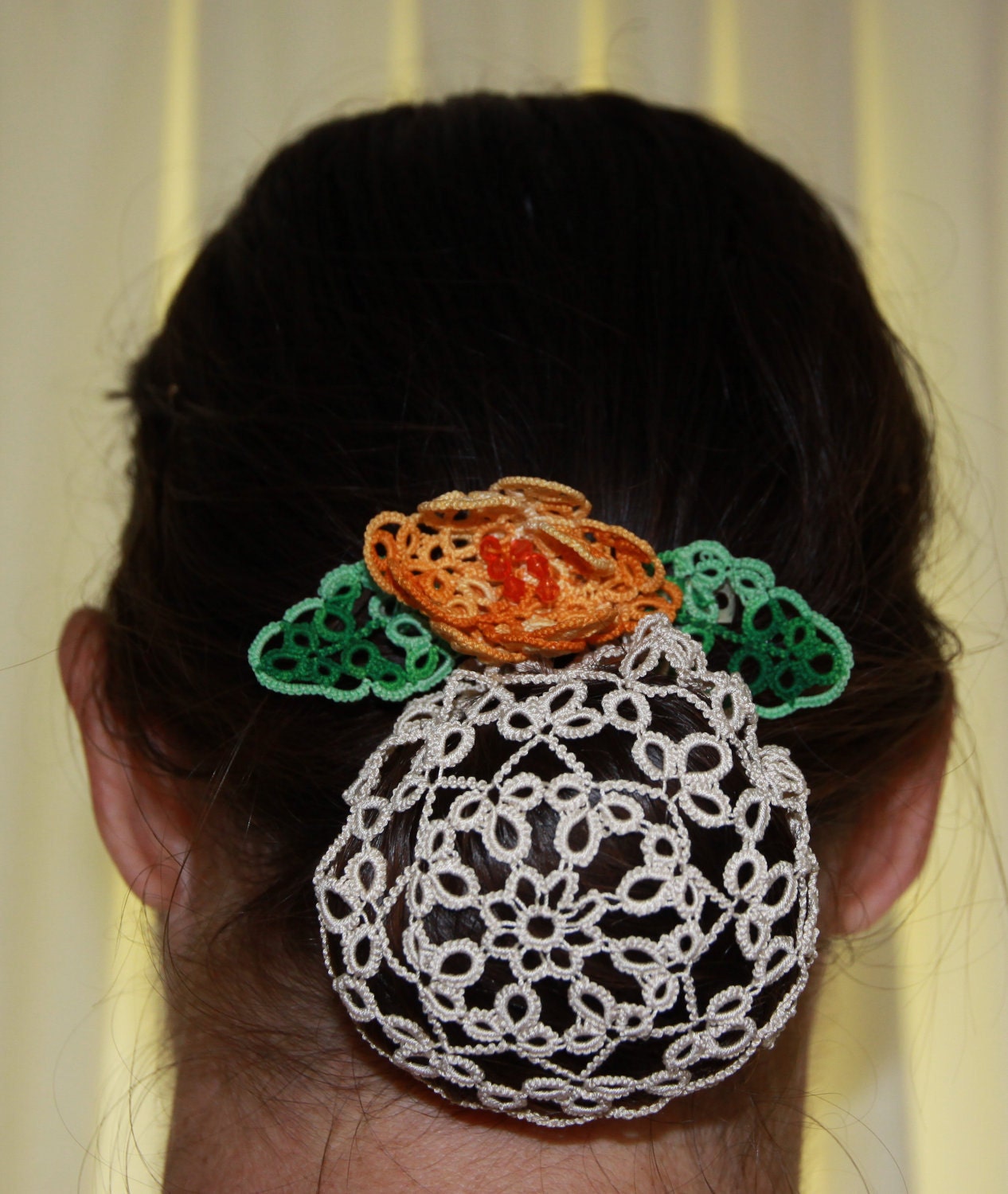 CLOVER Tatting Pattern for a Buncover or Snood. Visual Graph PDF. - Etsy