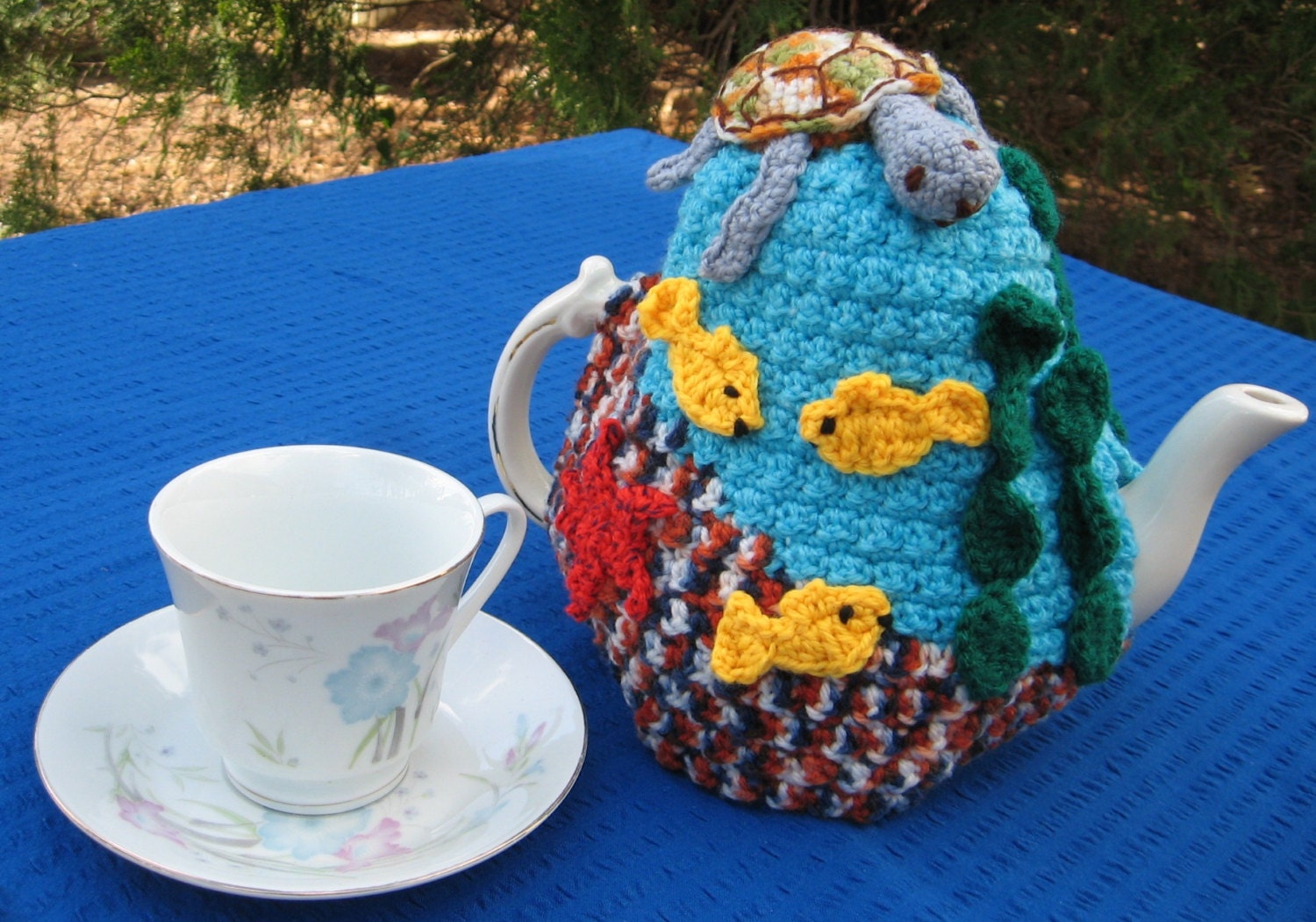 Under the Tea Coral Reef Tea Cosy. Made to Order Your Choice - Etsy