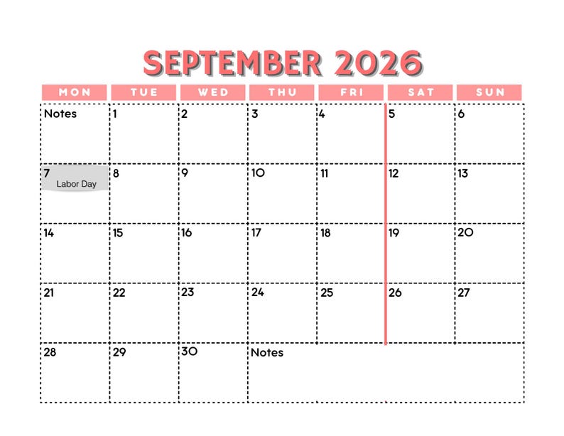 2026 Summer Planning Calendar Template - Etsy Australia