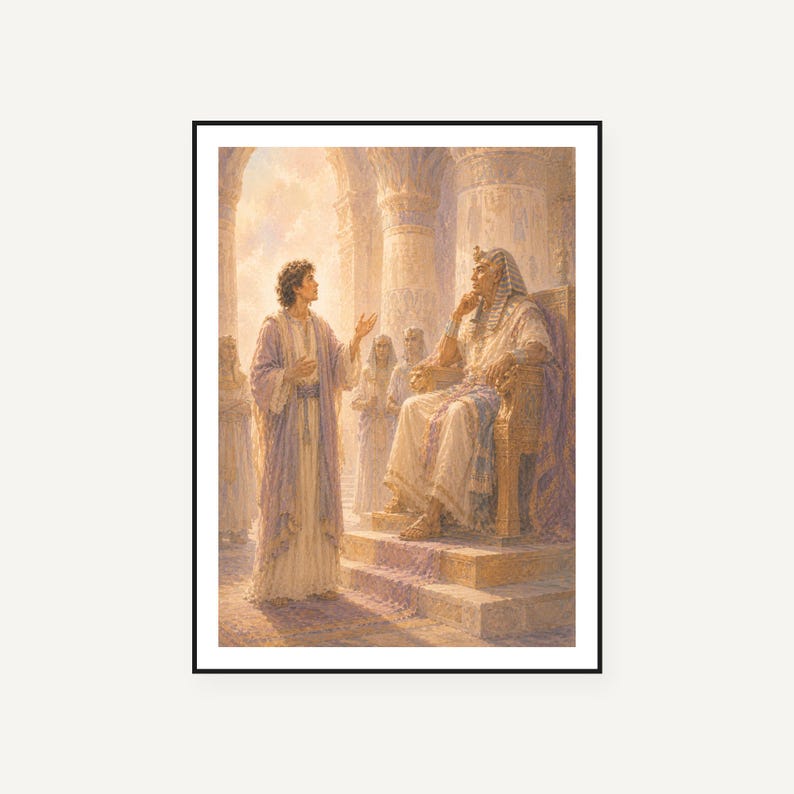 Joseph Coat Many Colors Bible Art Print Set, Christian Scripture Wall ...