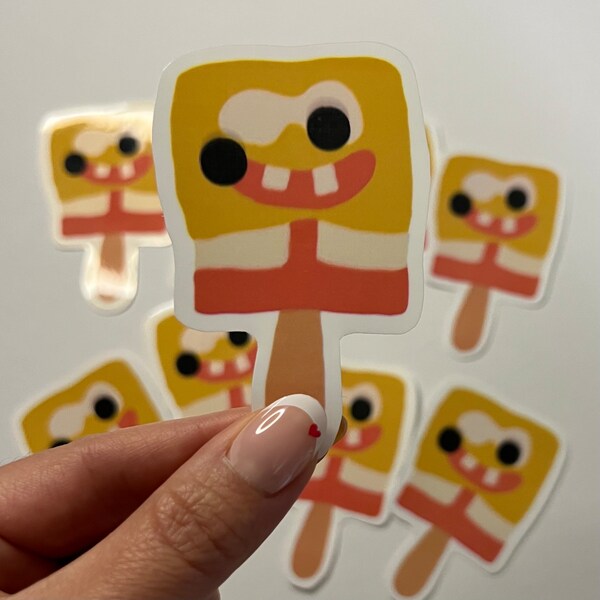 Spongebob Vinyl Popsicle - Etsy