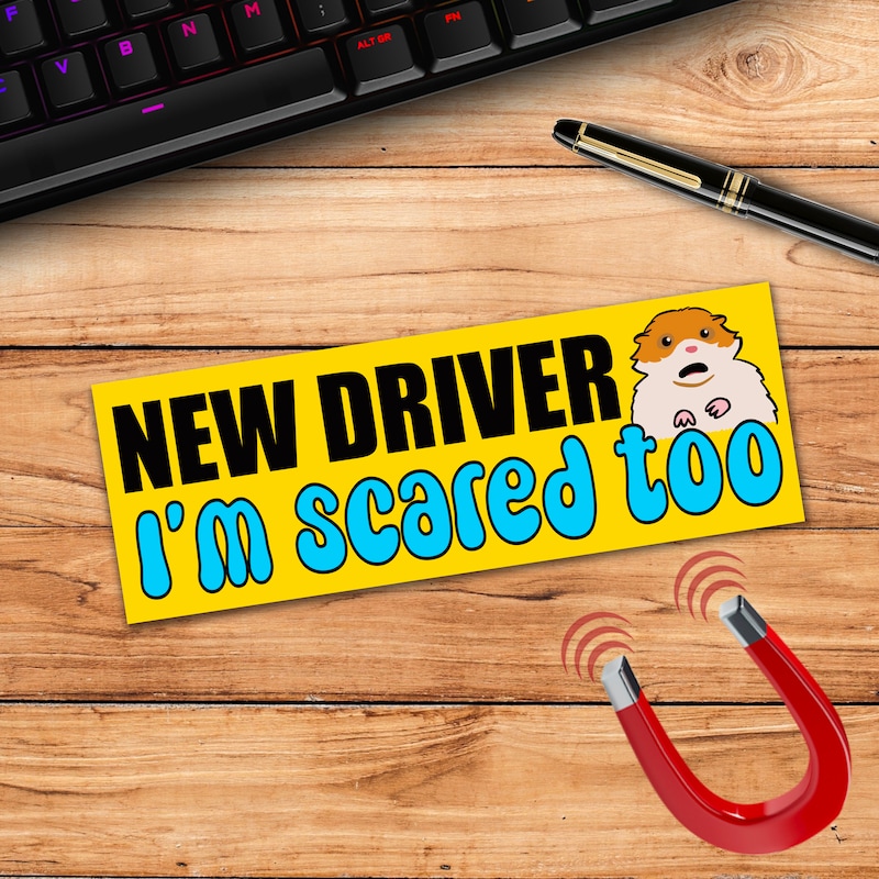 New Driver Sticker - Etsy