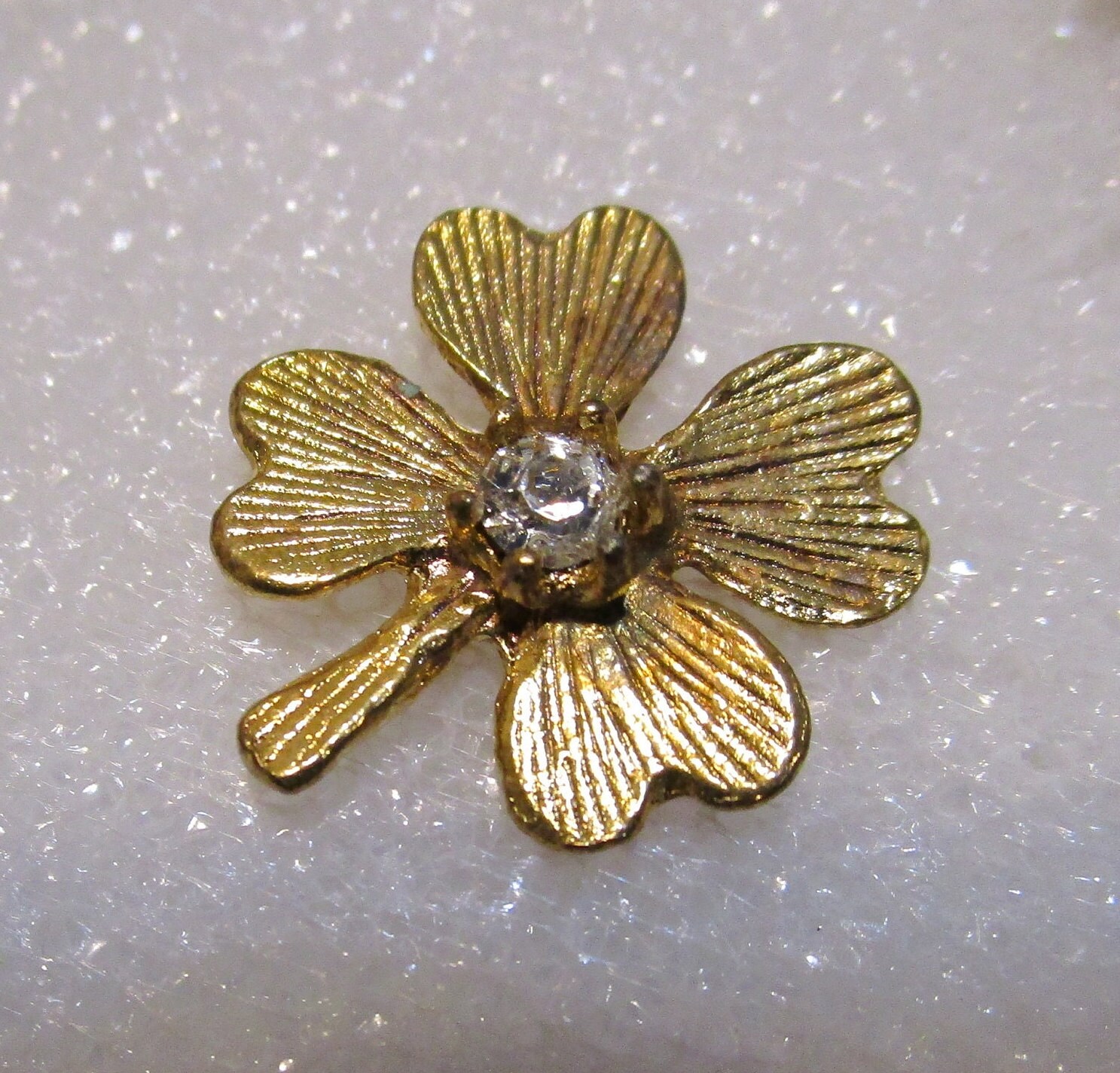 4 Leaf Clover Metal Buttons - Etsy