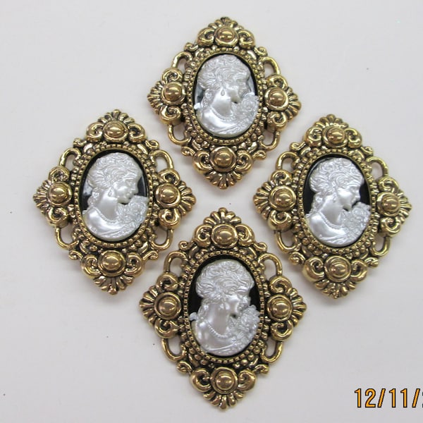Cameo Buttons - Etsy