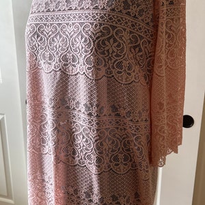 Lace Tunic Top in Plus Size. Evening Top, Mother of the Bride - Etsy