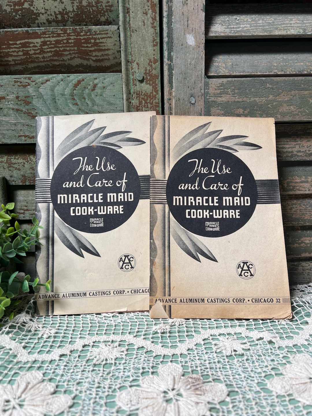 Vintage Miracle Maid Cook-ware Use & Care Booklets - Etsy
