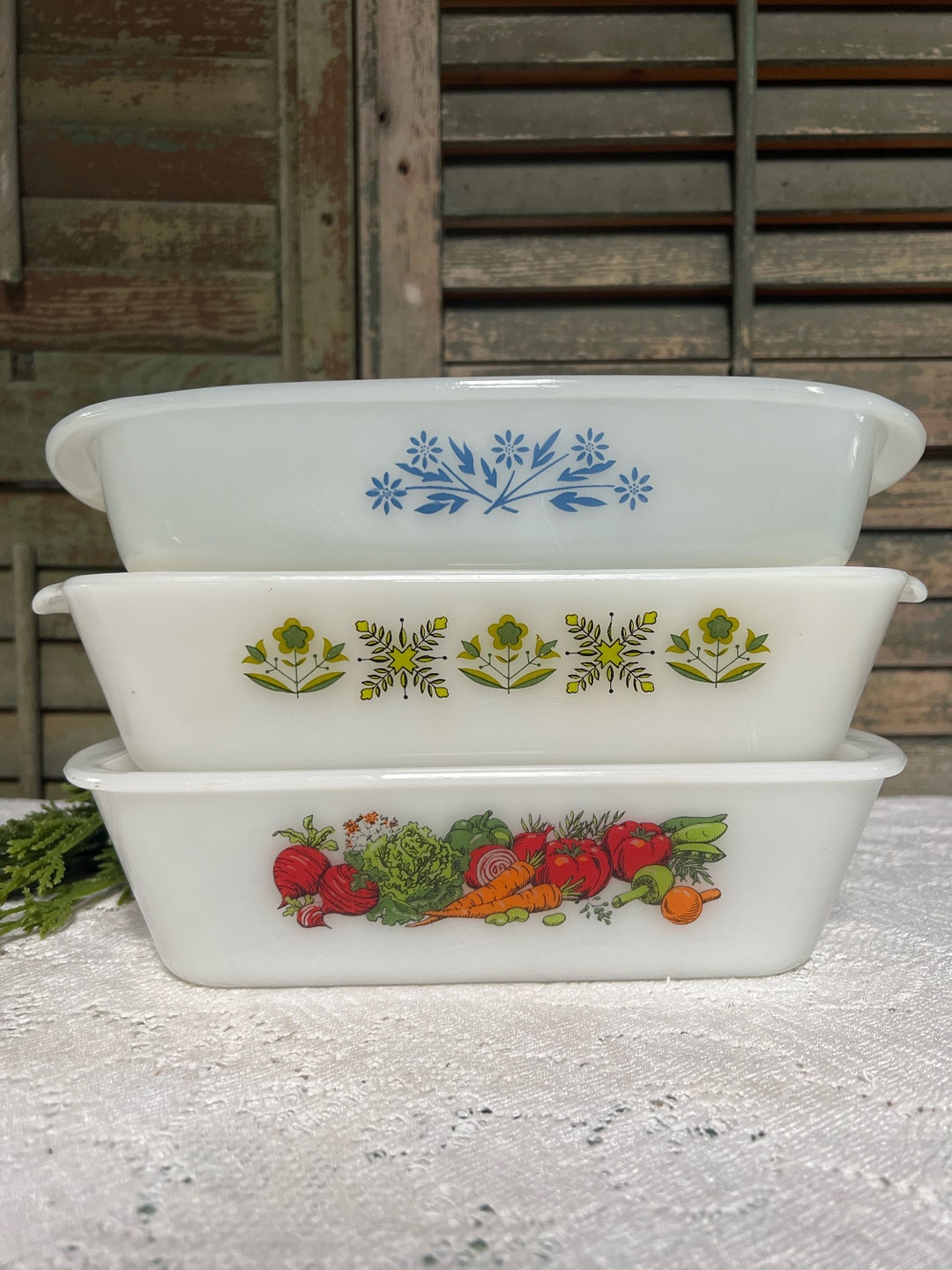 CHOICE Glasbake Dynaware Fireking Casserole Milk Glass Dish - Etsy