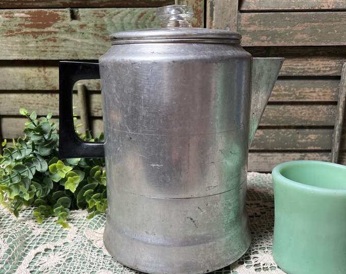 COMET 14 Cup Percolator Coffee Pot Stove Top Campfire Aluminum - Etsy