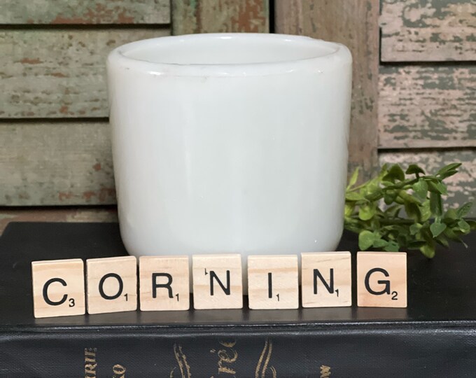 Vintage 1940s WW2 Corning Mug US Navy Military Watchman Hand Warmer ...