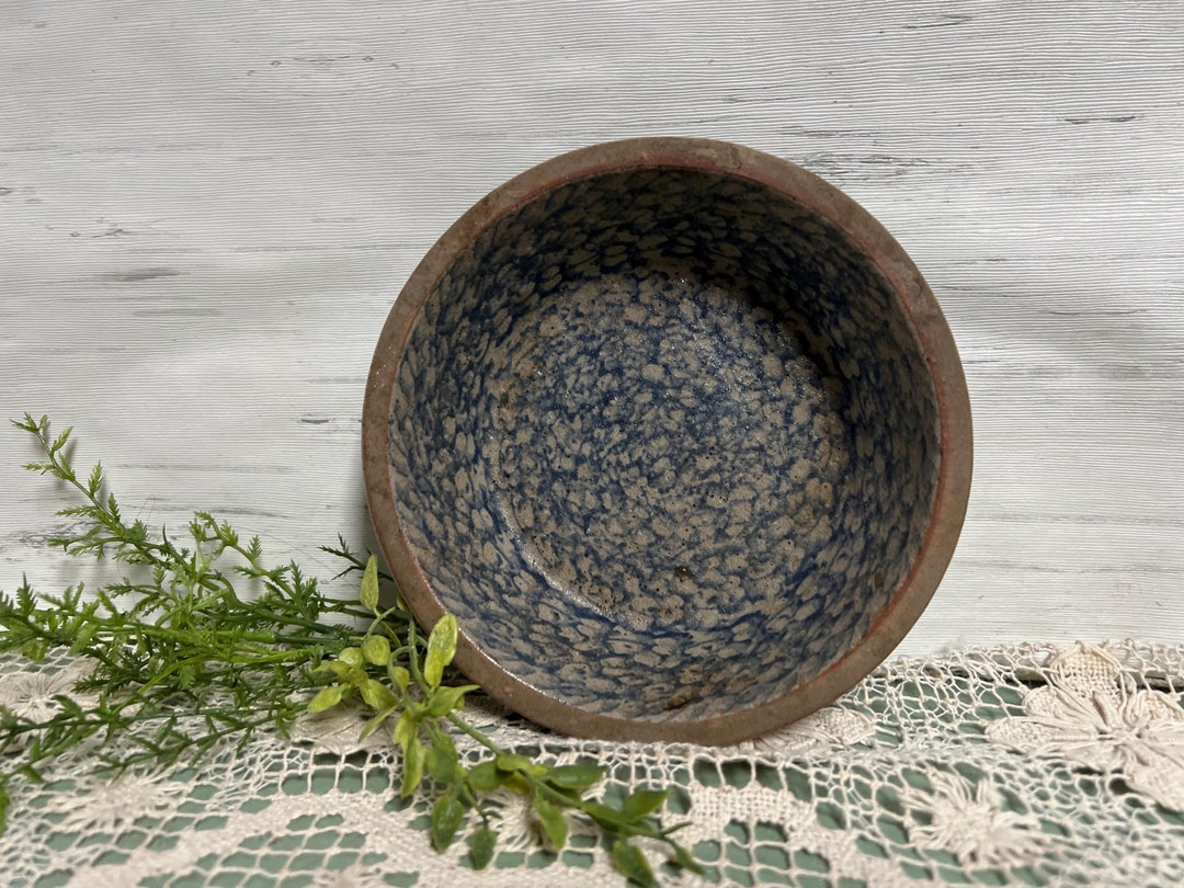 BBP Pottery 6 Bowl Salt Glazed Spatterware 1992 Beaumont Brothers - Etsy