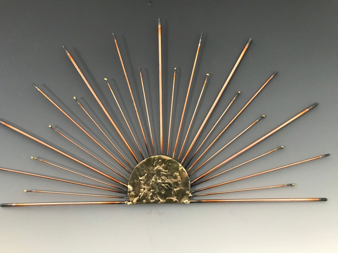 Abstract Metal Wall Art, Metal SUNBURST, Metal Sun, Abstract Art, Wall ...