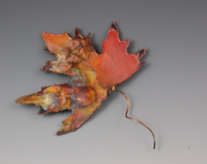 Metal Art : Copper Maple Leaf, Decor,best Seller, Wall Art ,home Decor ...
