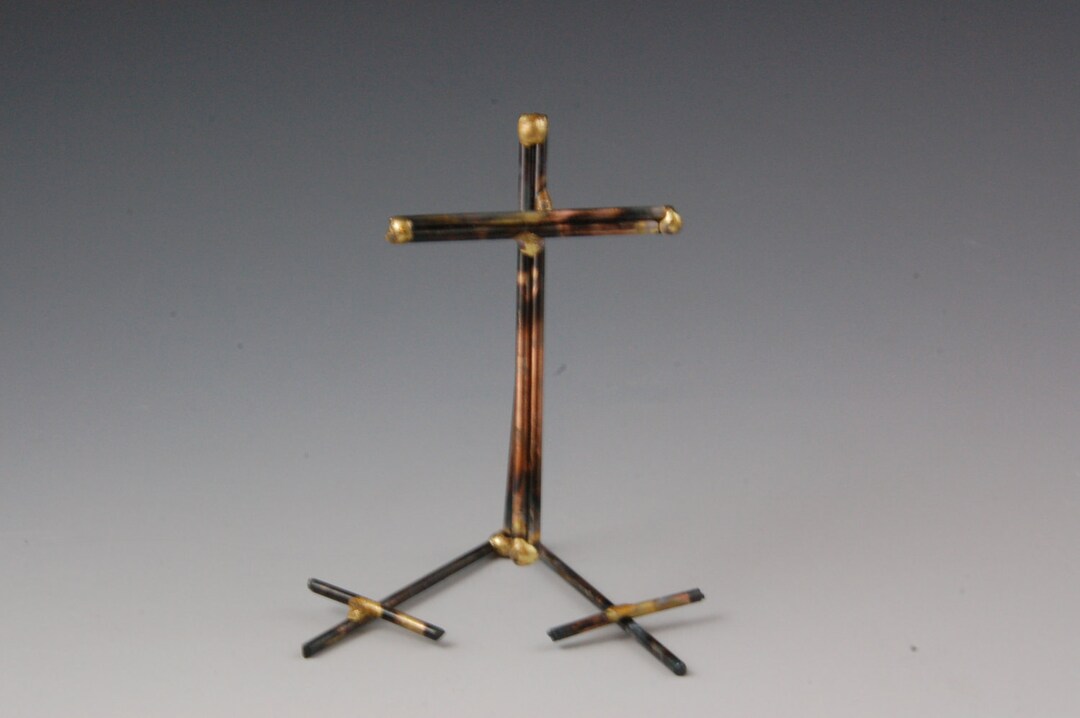 TABLE TOP CROSS: Christian Cross,metal Cross,crosses,metal Sculpture ...