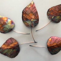 Copper Leaf - Etsy