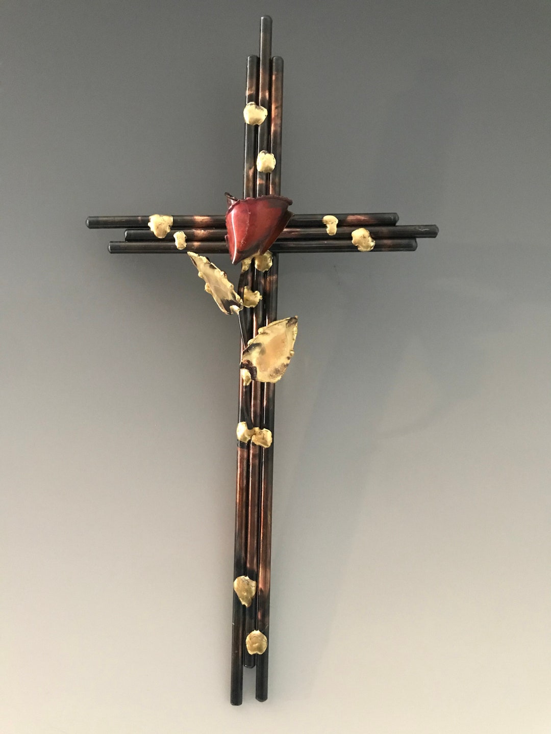 Metal Sculpture Wall Cross,metal Wall Signs,cross Metal Sign,jesus ...