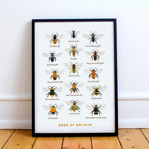 Bee Art - Etsy