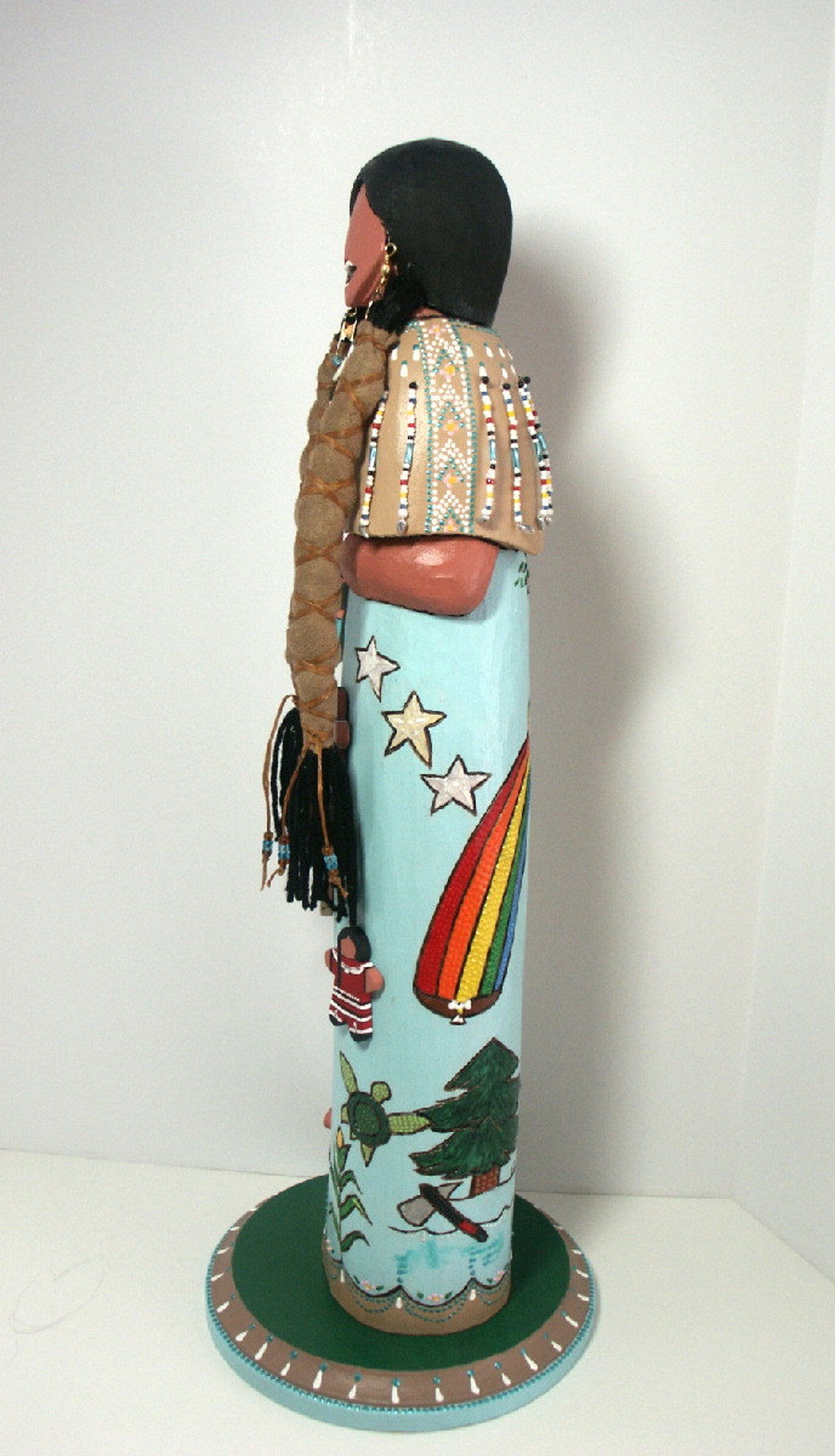 Storyteller Native American Indian Faceless Art Doll | Etsy