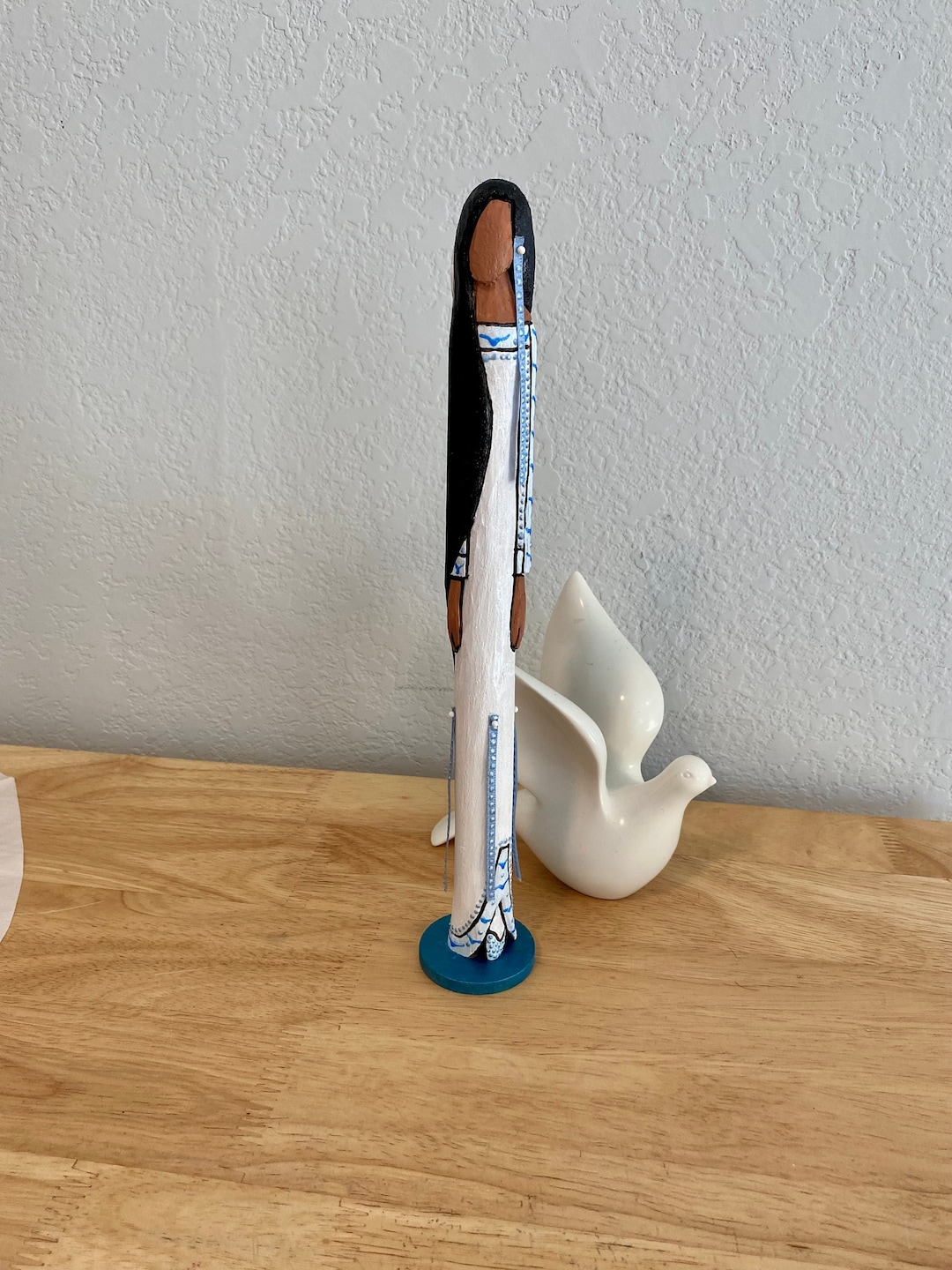 White Dove, Folklore Native American Faceless Art Doll Historical - Etsy