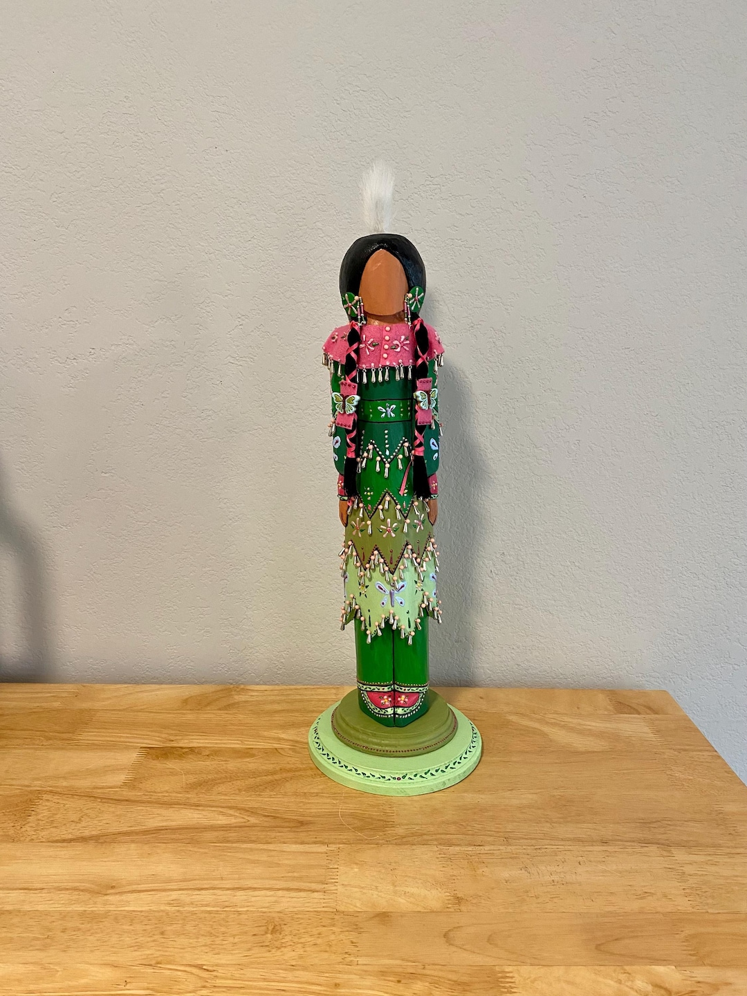 Jingle Dress Dancer by ODACA Doll Artist Rous, Native American No Face ...