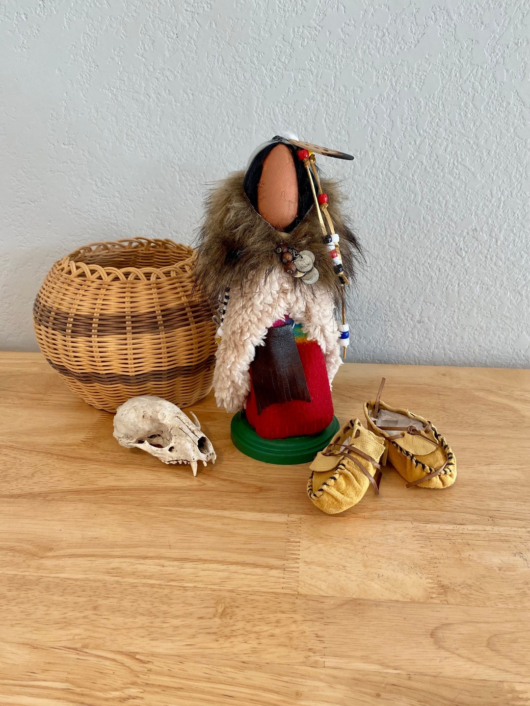The Wanderer, Native American OOAK Faceless Artist Doll, Folklore ...
