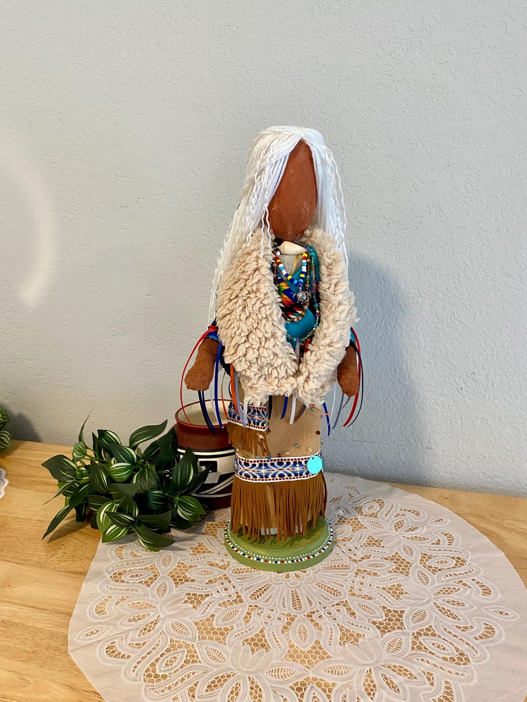 The Old One, Culture of Native America OOAK Faceless Artist Doll - Etsy