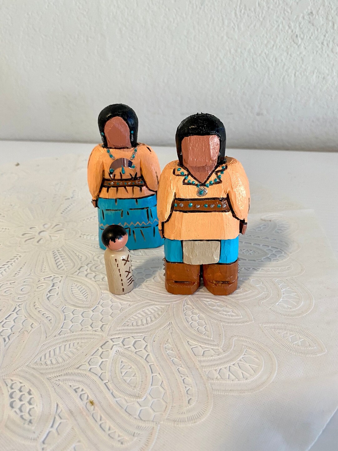 Navajo Nativity Native American Cherokee Art Doll - Etsy