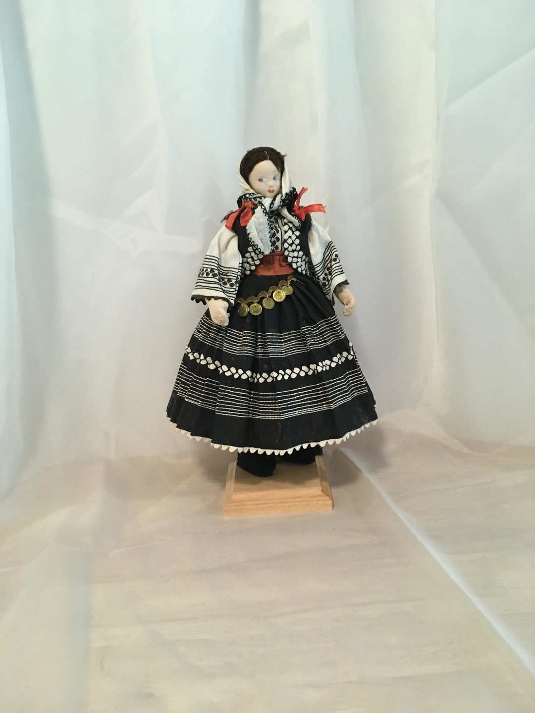 Greek Doll Souvenir Cloth Doll International Doll - Etsy
