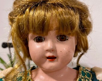 Antique Metal Doll - Etsy